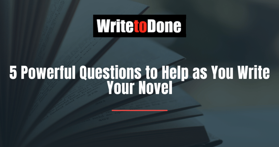 5 Key Questions to Ask as You Write Your Novel | Write to Done