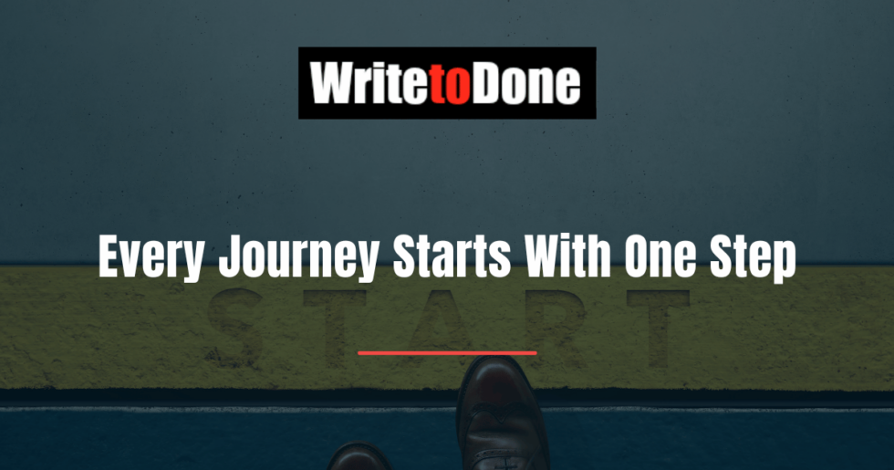 Every Journey Starts With One Step | WTD