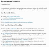 How to Create a Great Resources Page for Your Blog | WTD